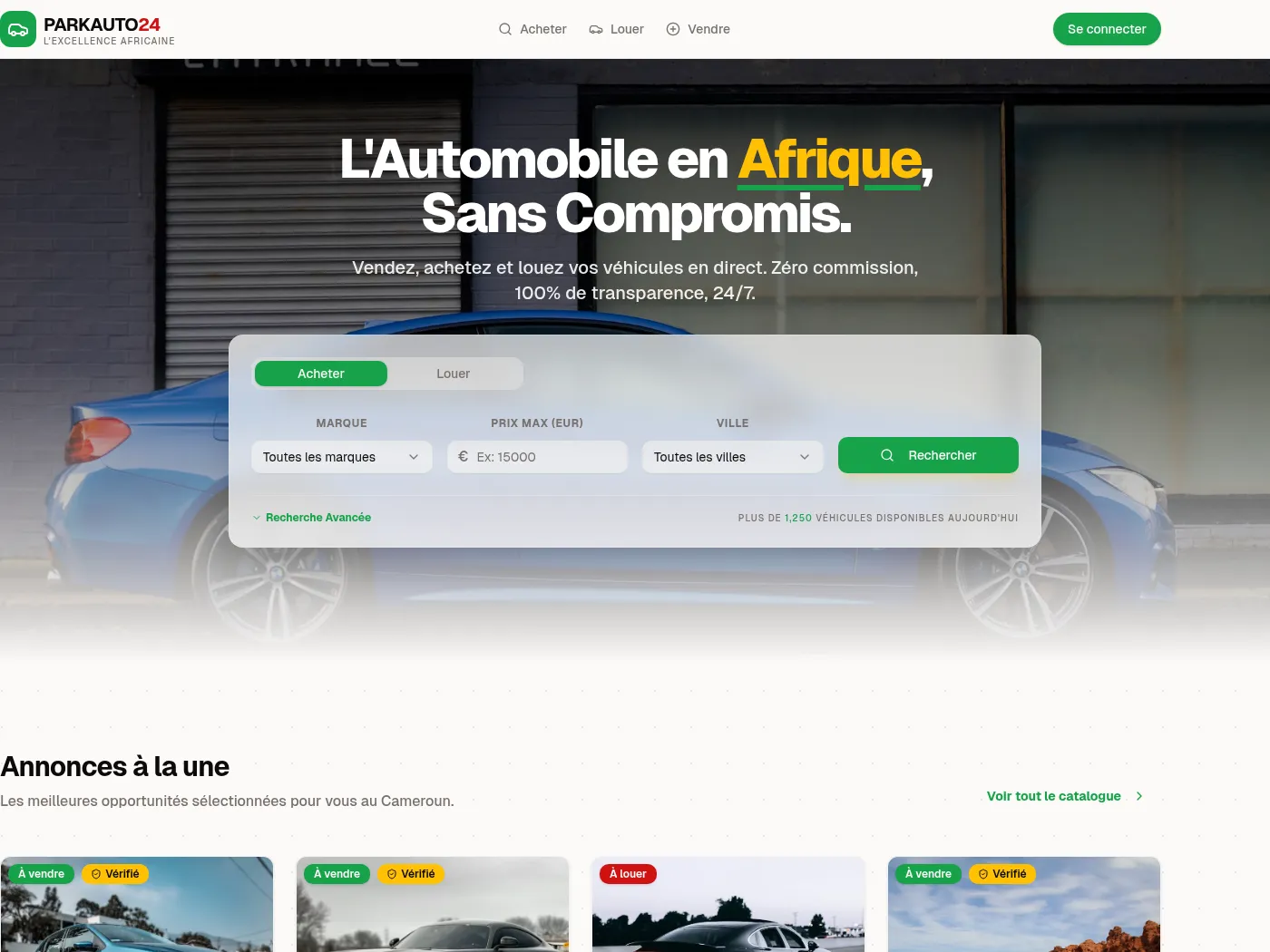 ParkAuto24 Marketplace