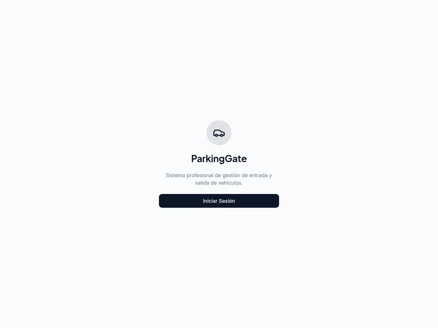Parking Gate Manager