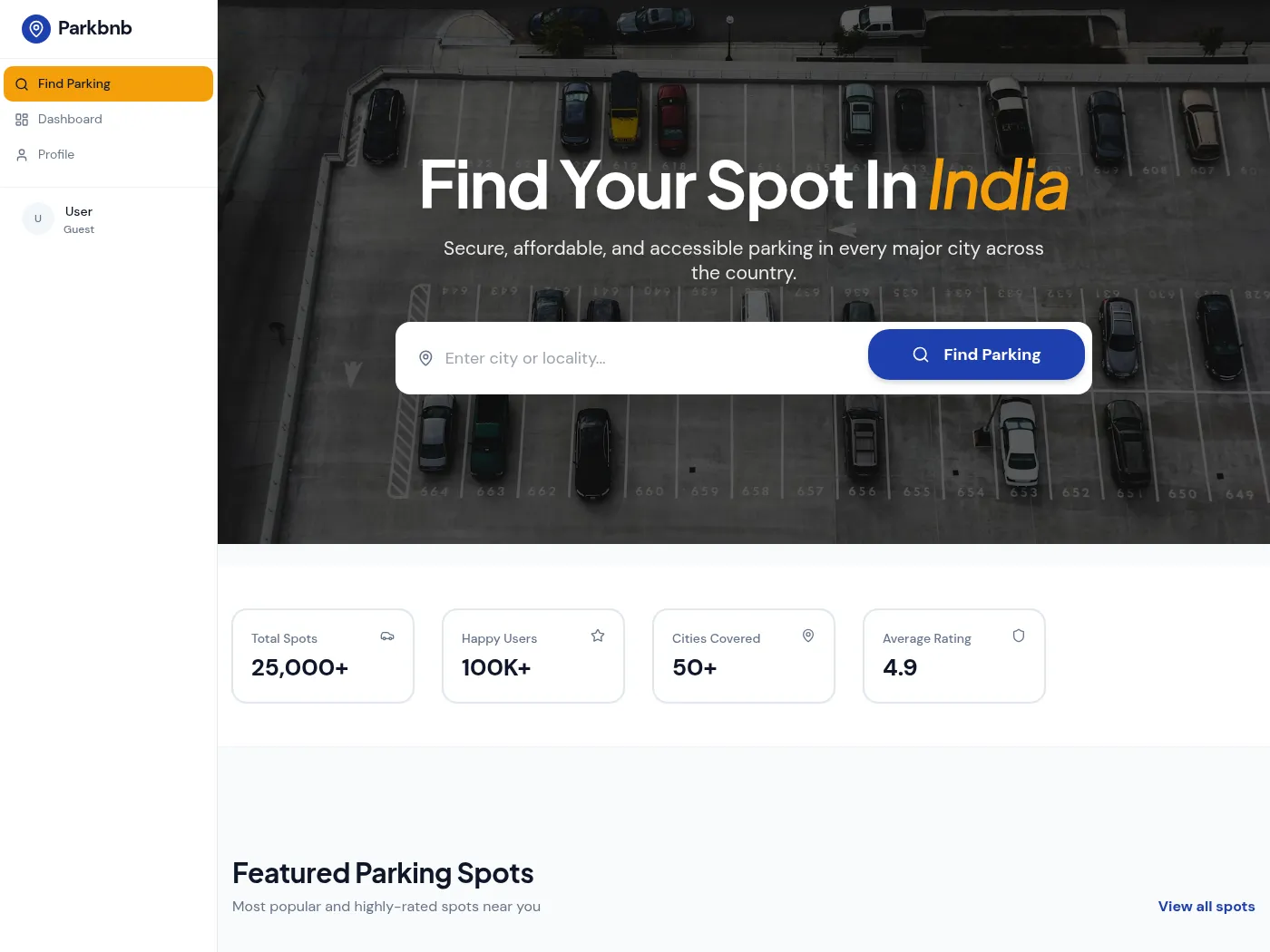 Parkbnb India