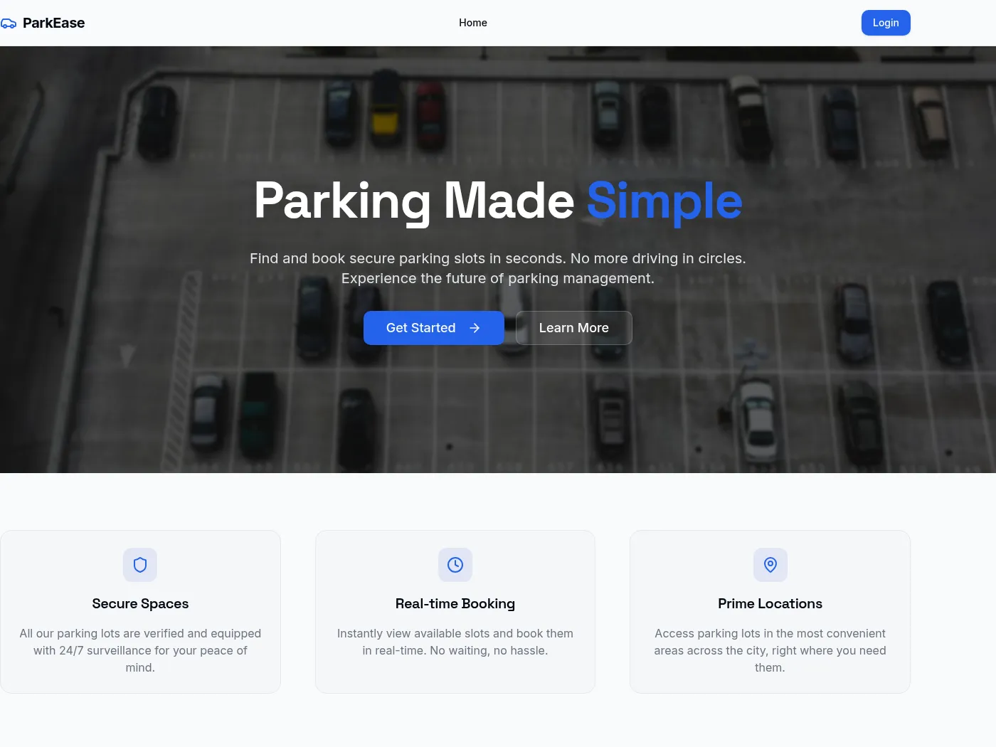 ParkEase Portal