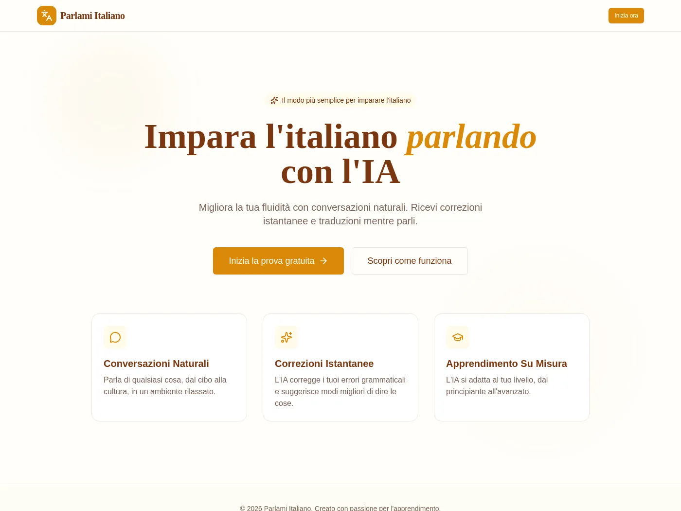 Parlami Italiano