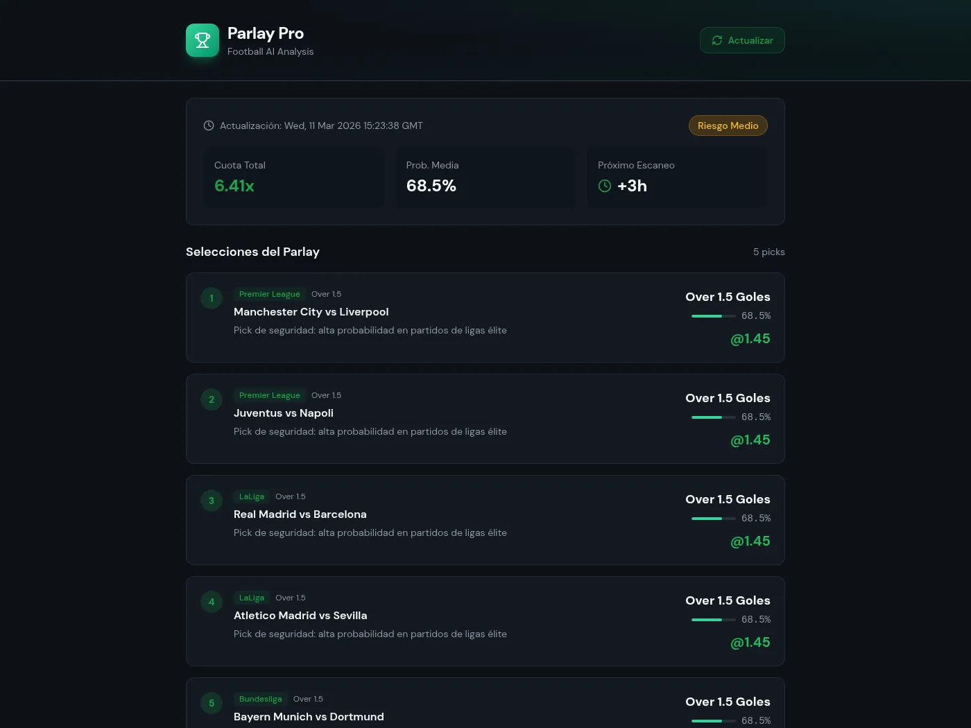 Parlay Pro Football AI
