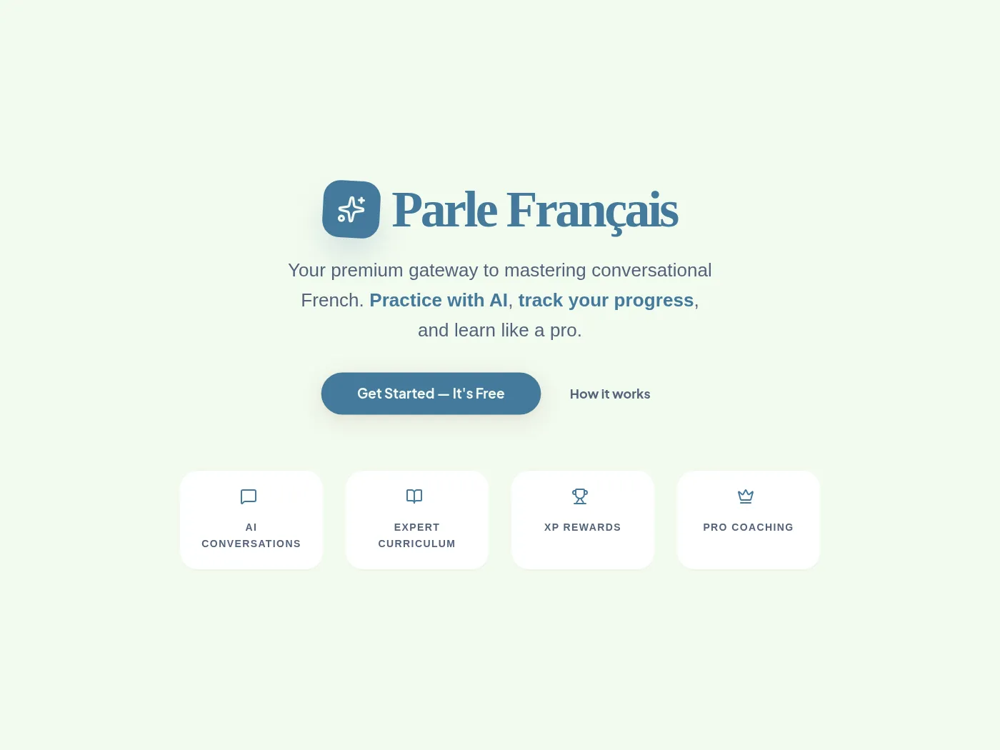 Parle Francais