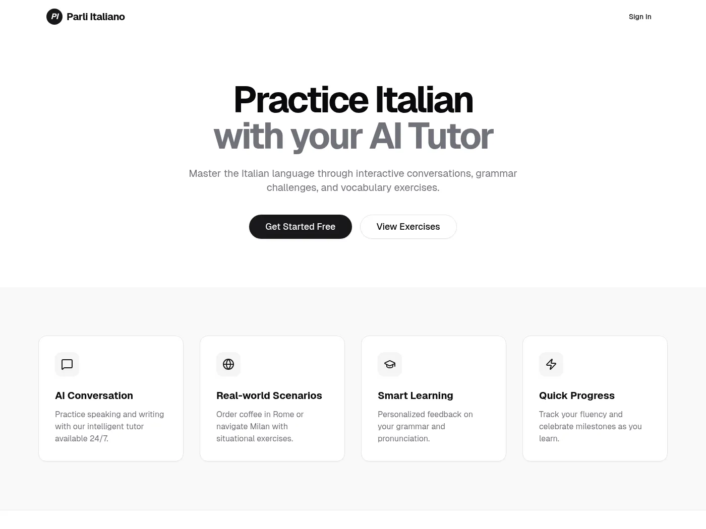 Parli Italiano