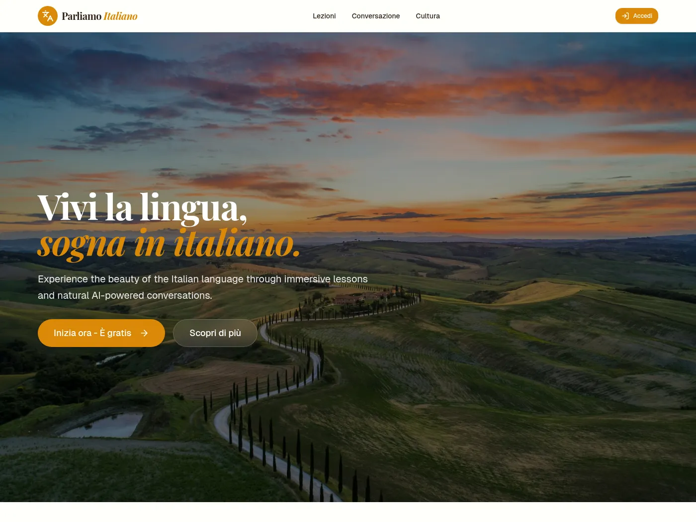 Parliamo in Italiano
