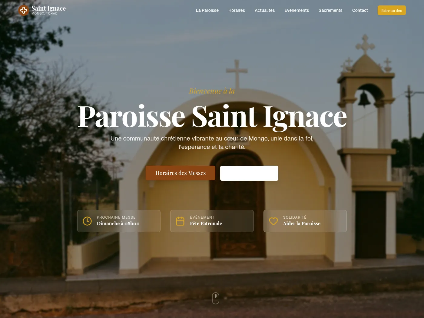 Saint Ignace Parish Site