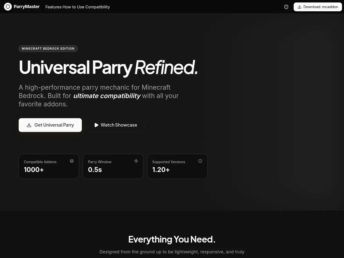 Universal Parry Addon