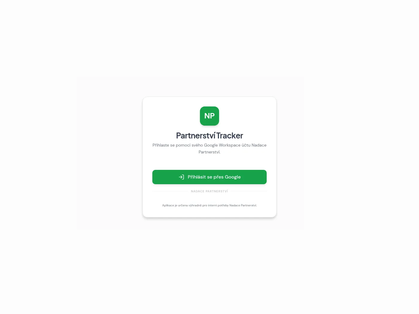 Partnerství Time Tracker
