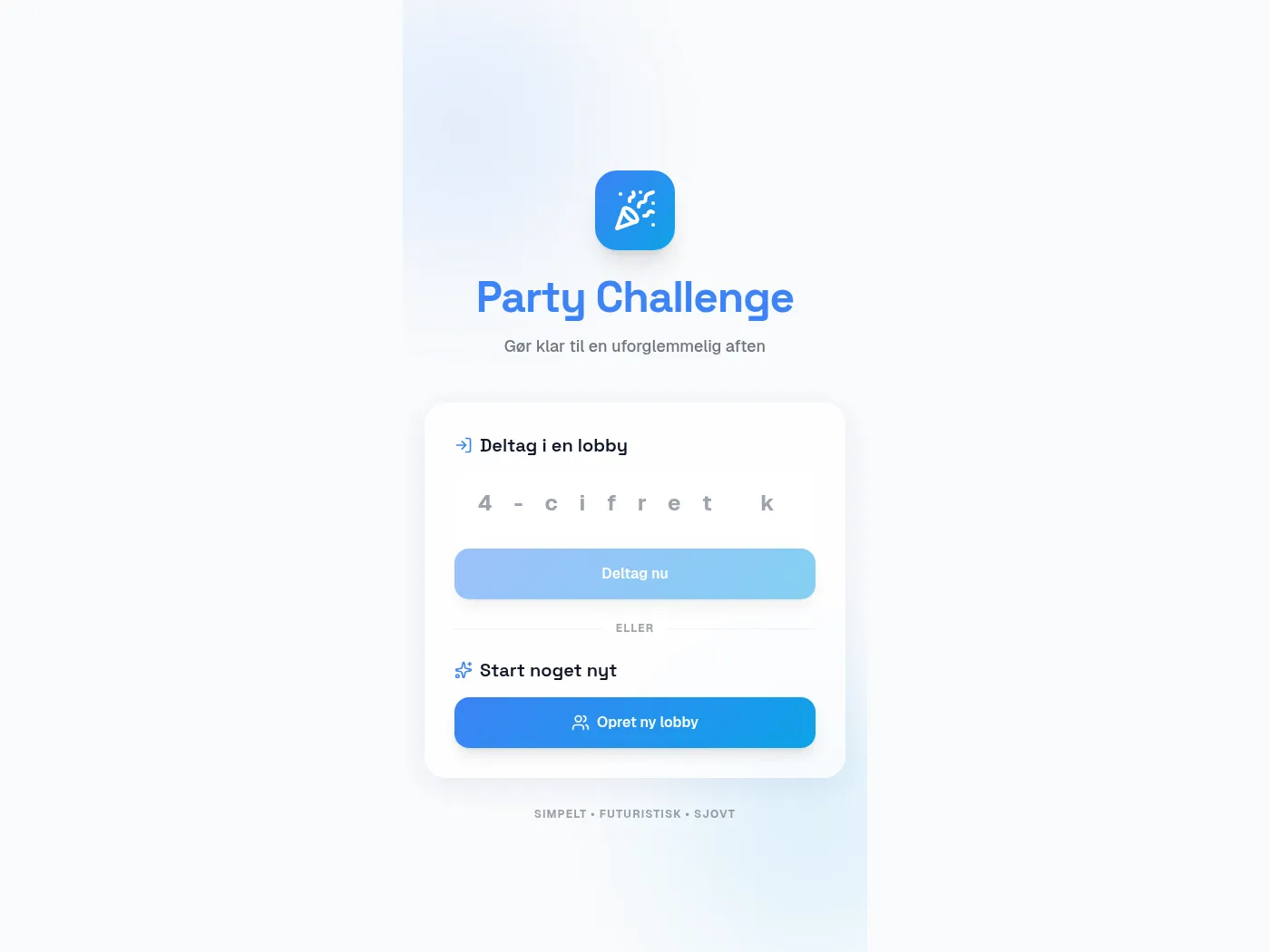 Party Challenge Game