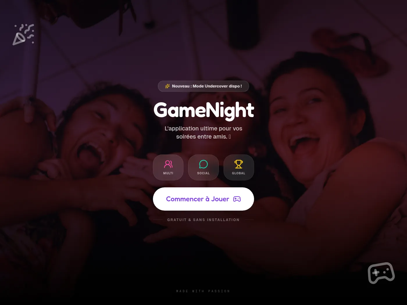 Party Game Hub