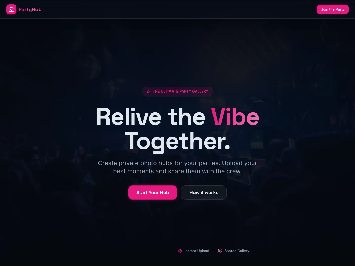 Party Photo Hub