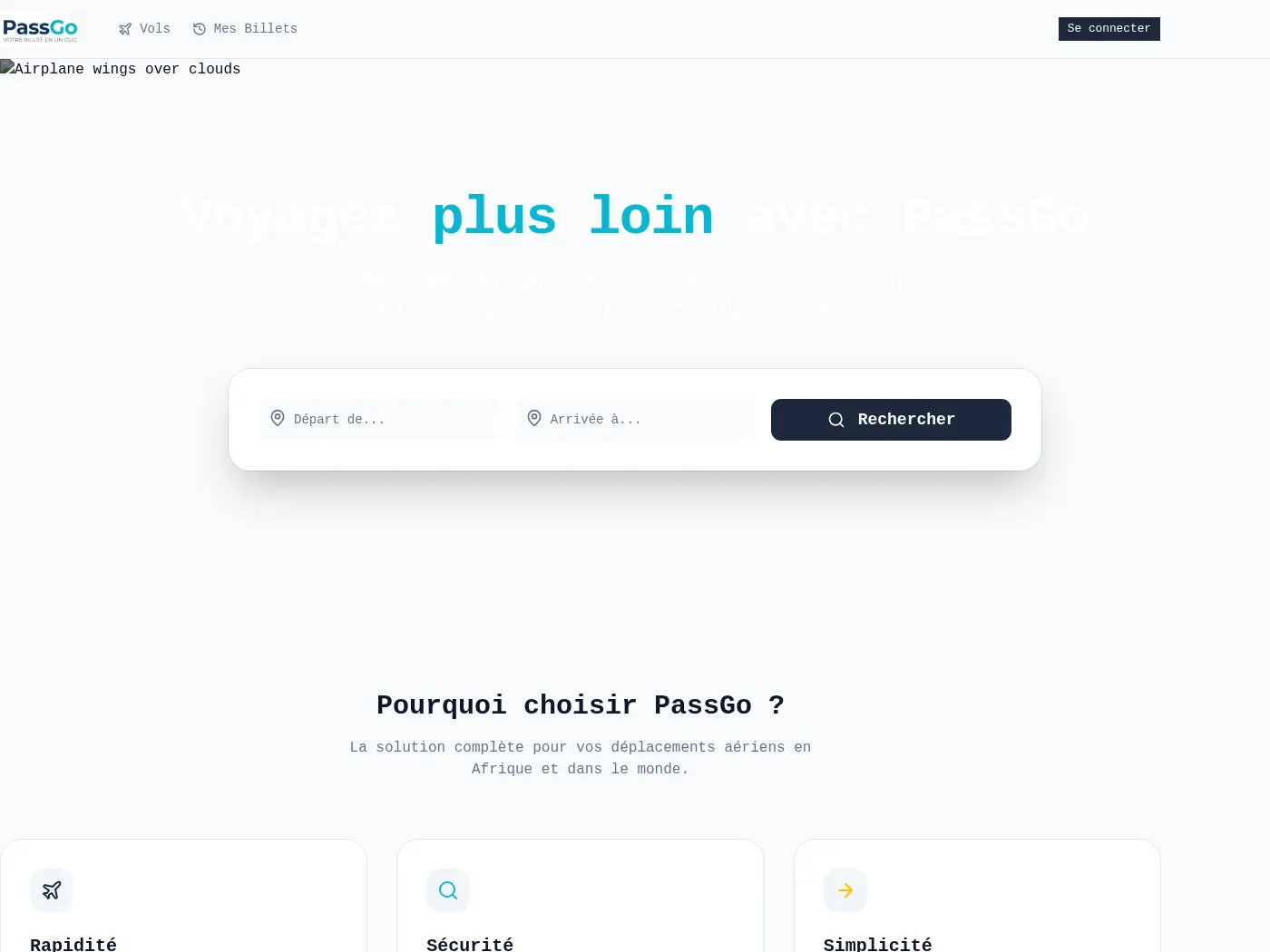 PassGo E-Ticket Platform