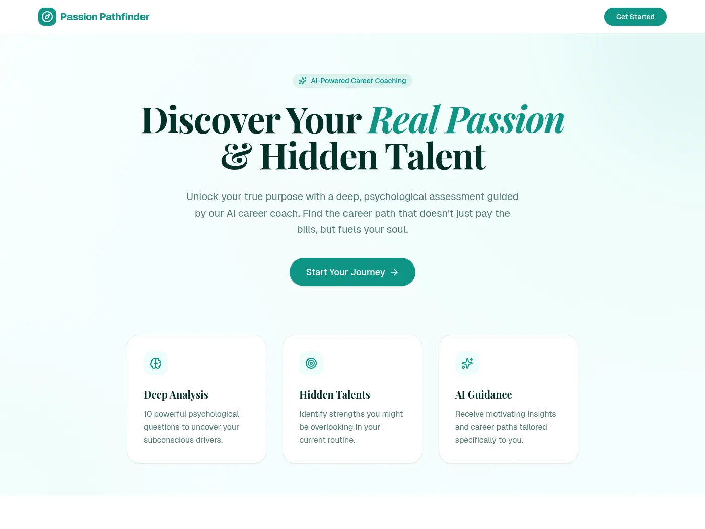 Passion Pathfinder