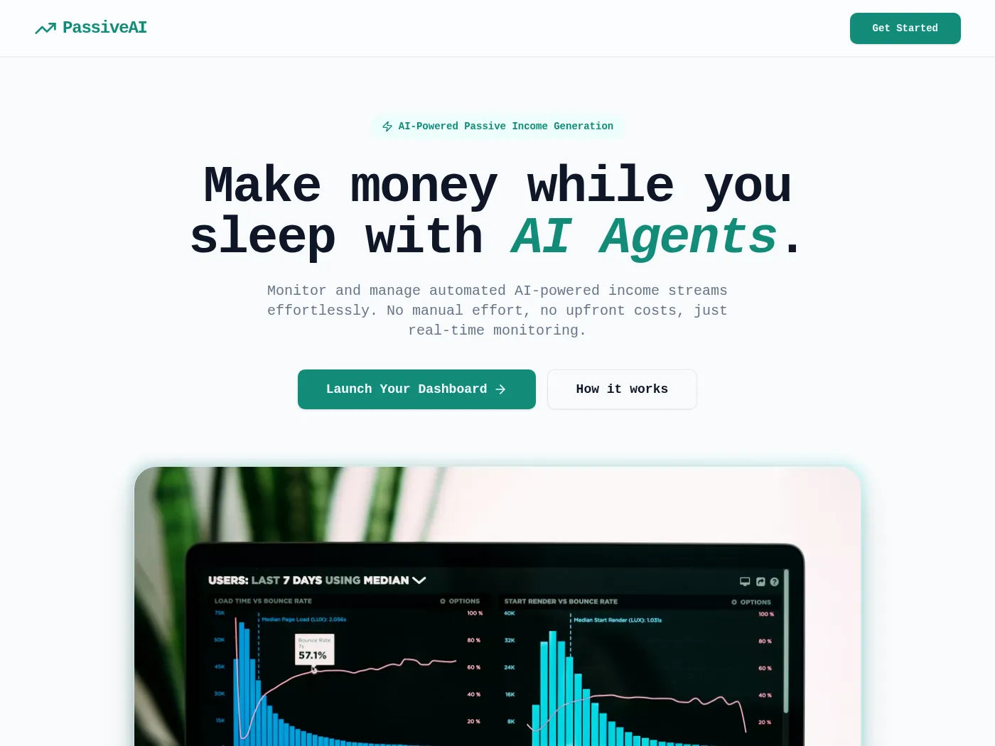 Passive AI Income Dashboard