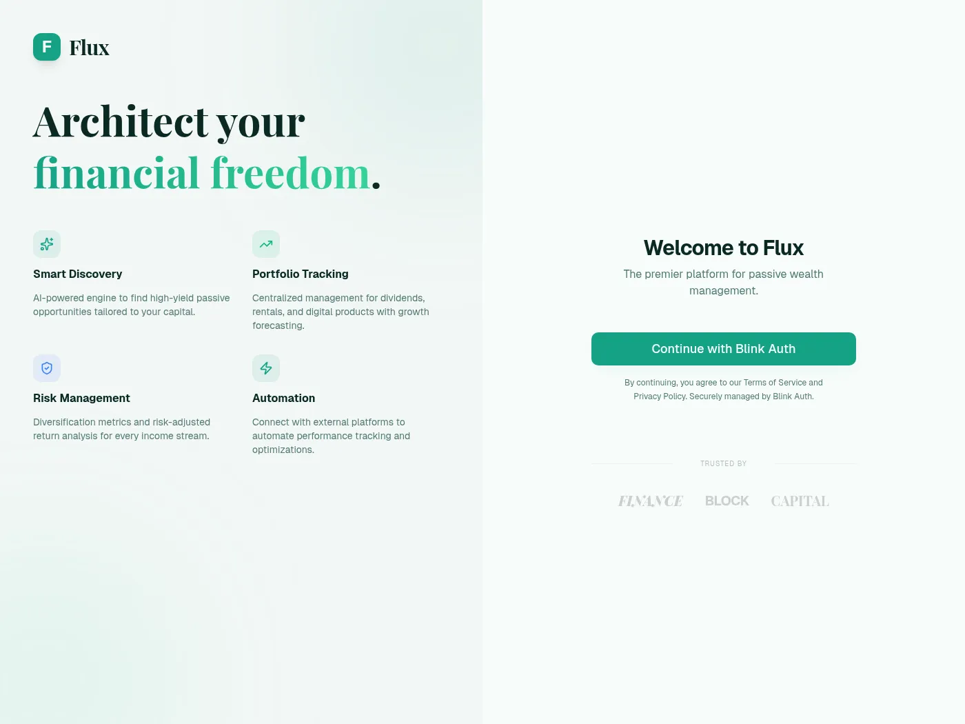 Passive Income App