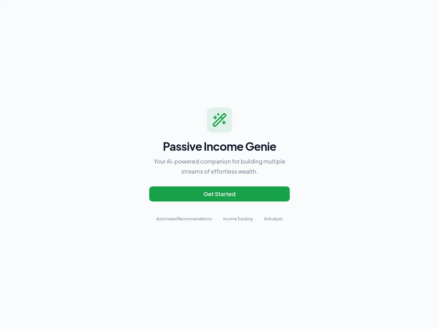 Passive Income Genie