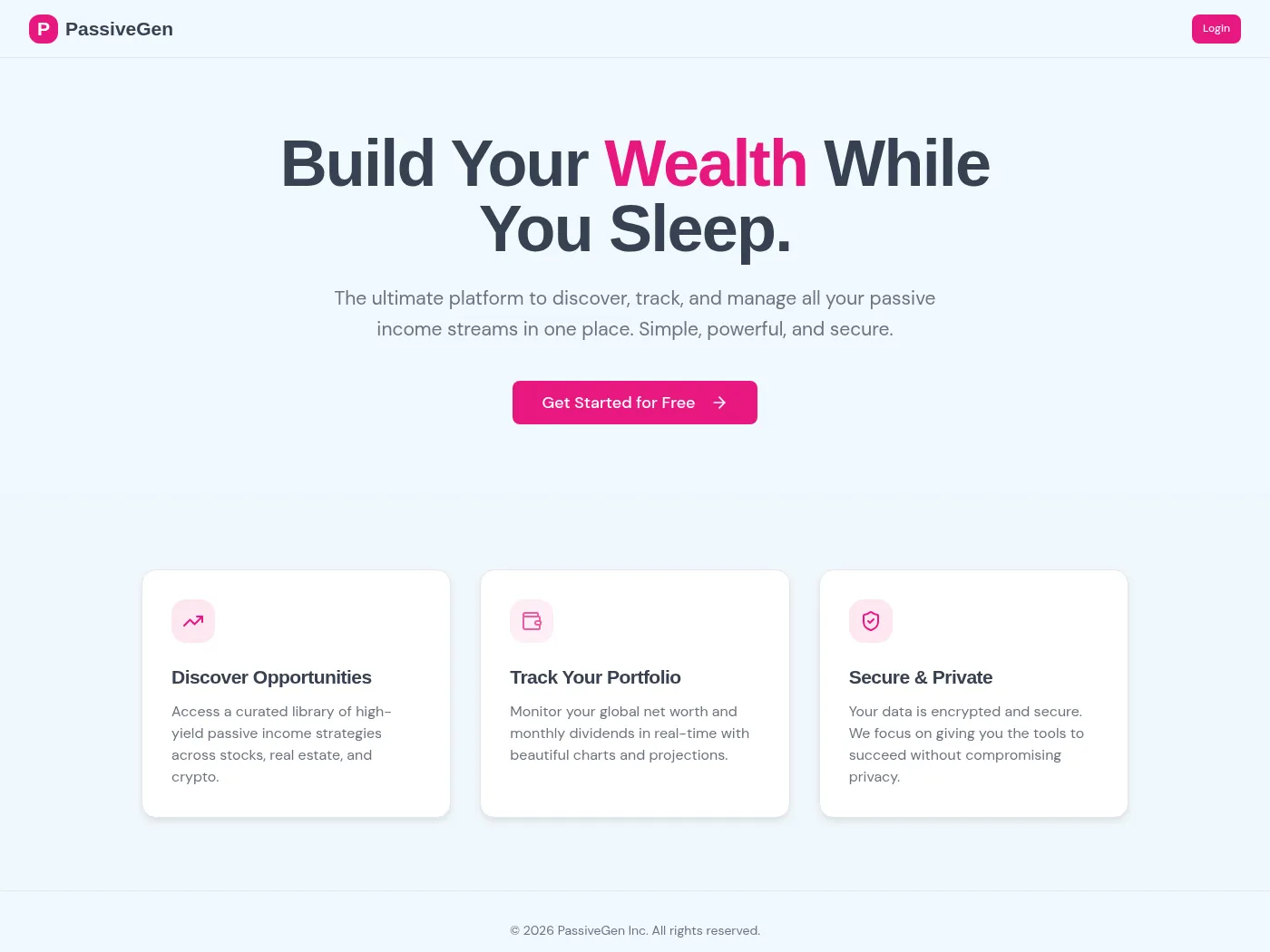 Passive Income Generator
