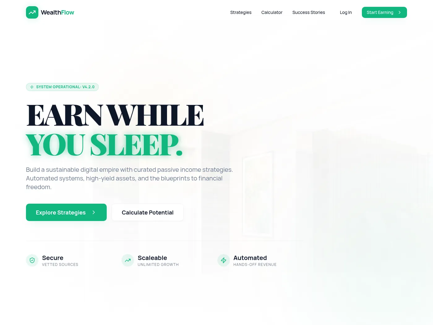 Passive Income Website