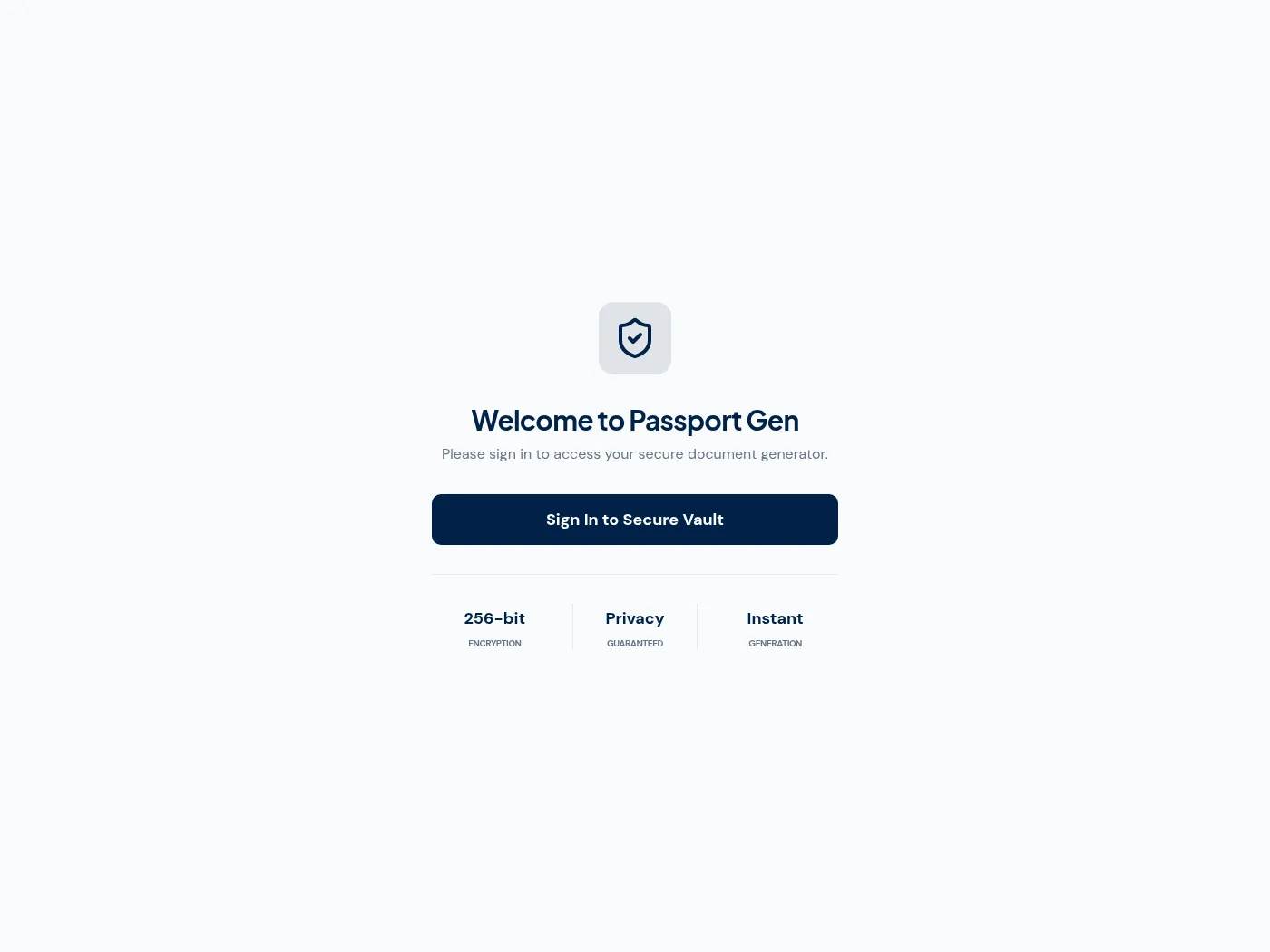 Smart Passport Generator