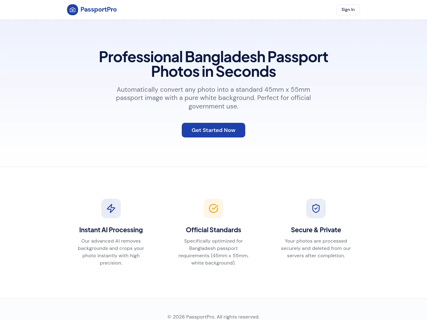 Passport Photo Maker