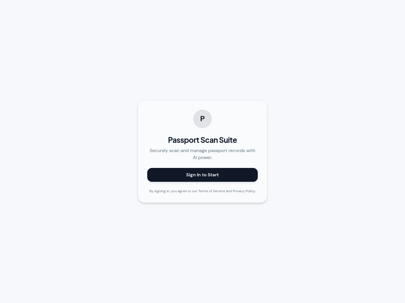 Passport Scan Suite