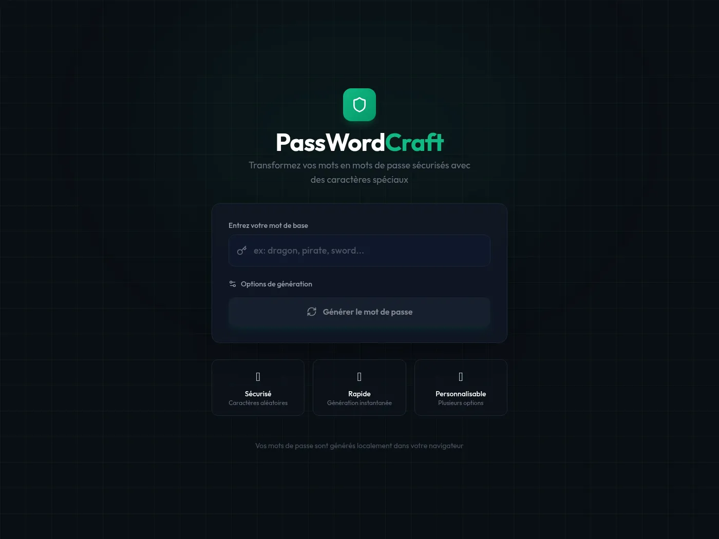 PassWordCraft