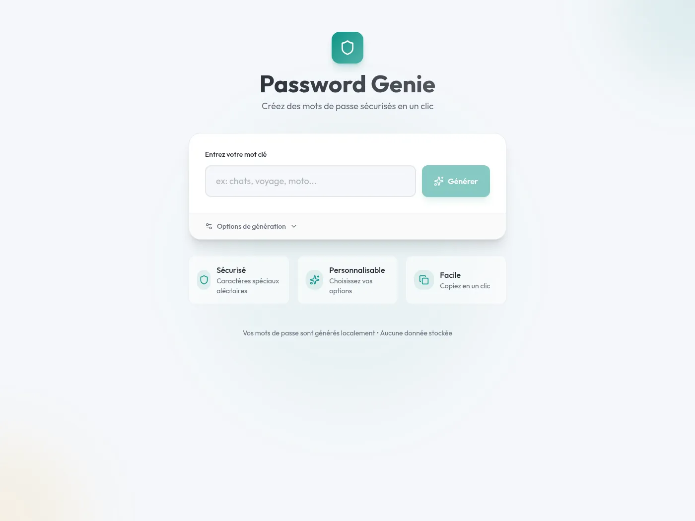 Password Genie