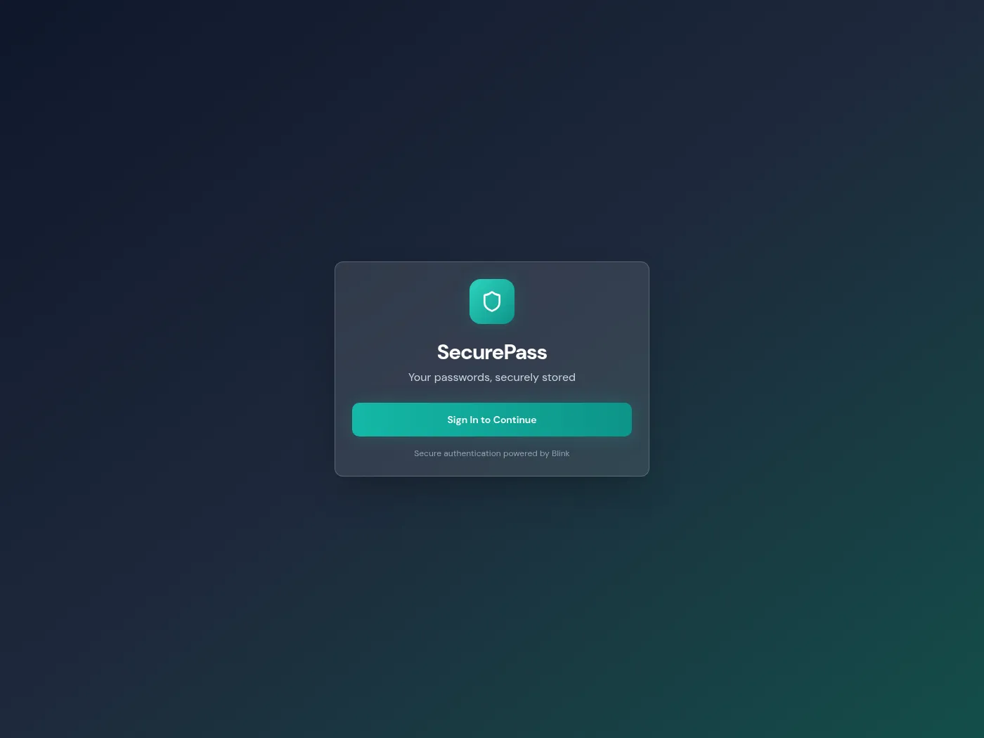 SecurePass Manager