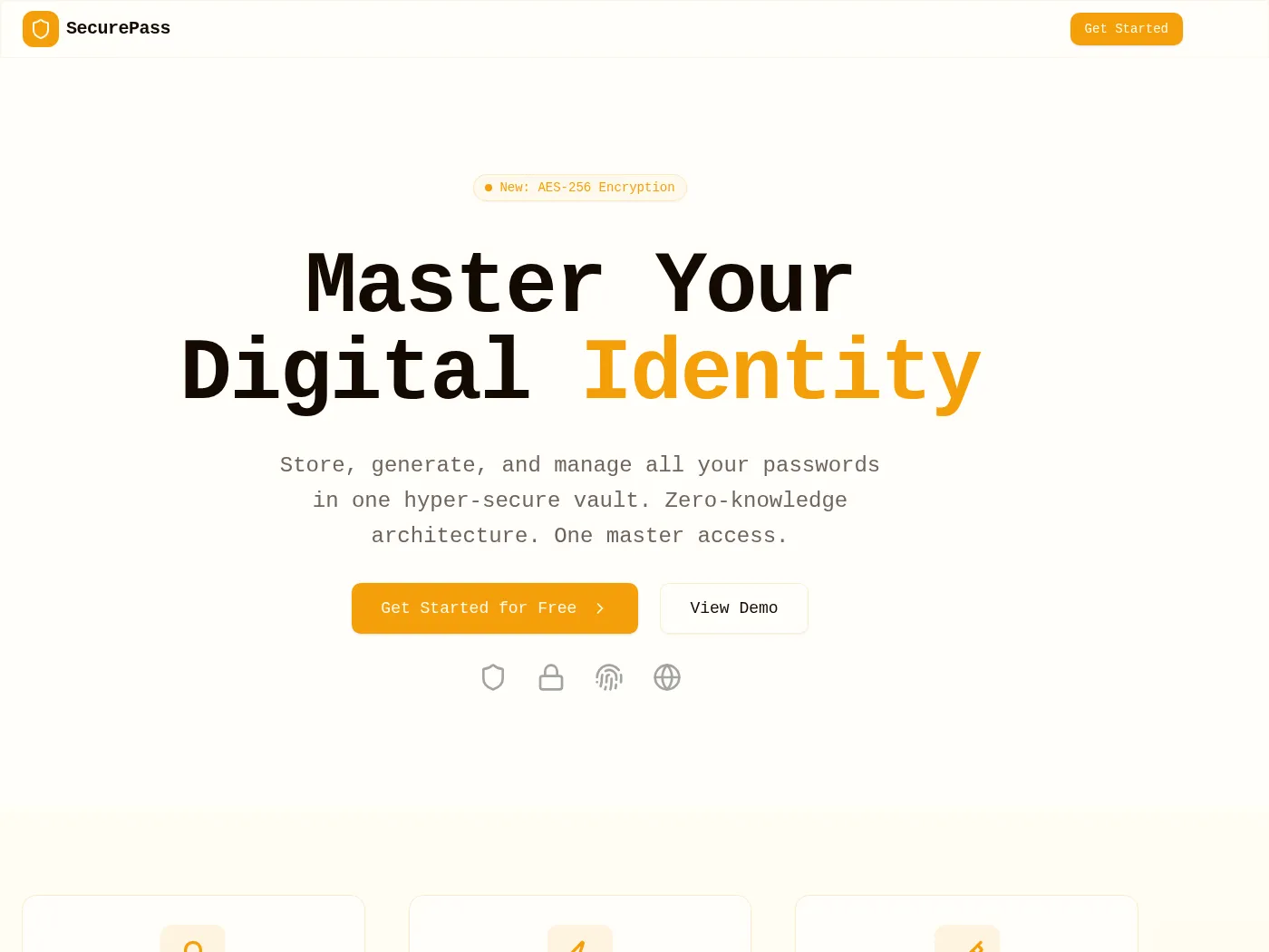 SecurePass Manager