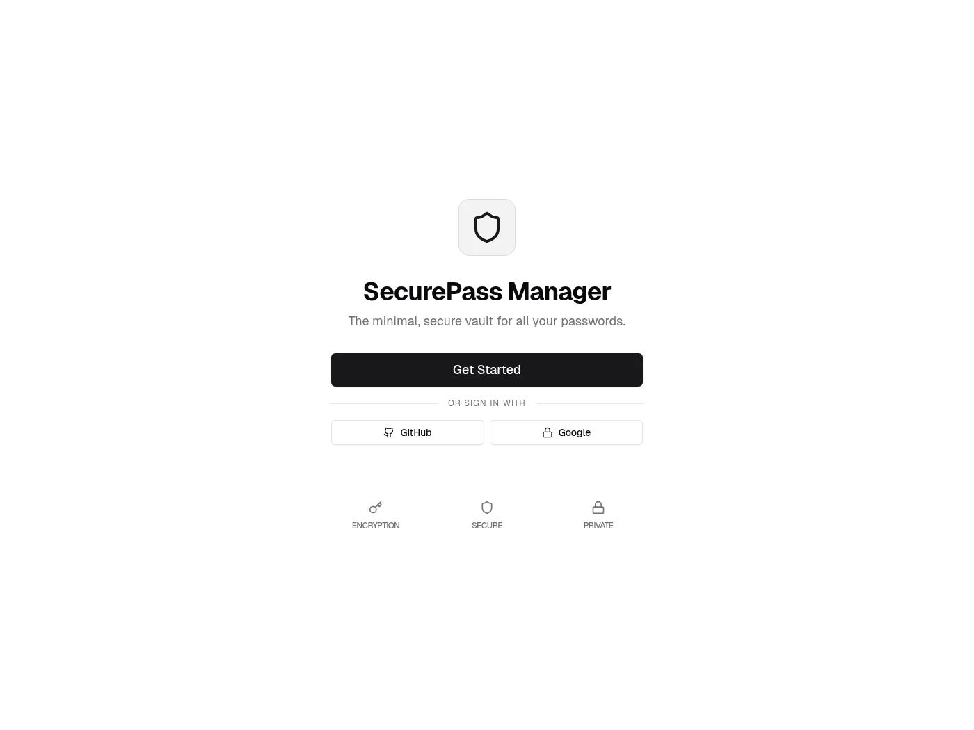 SecurePass Manager