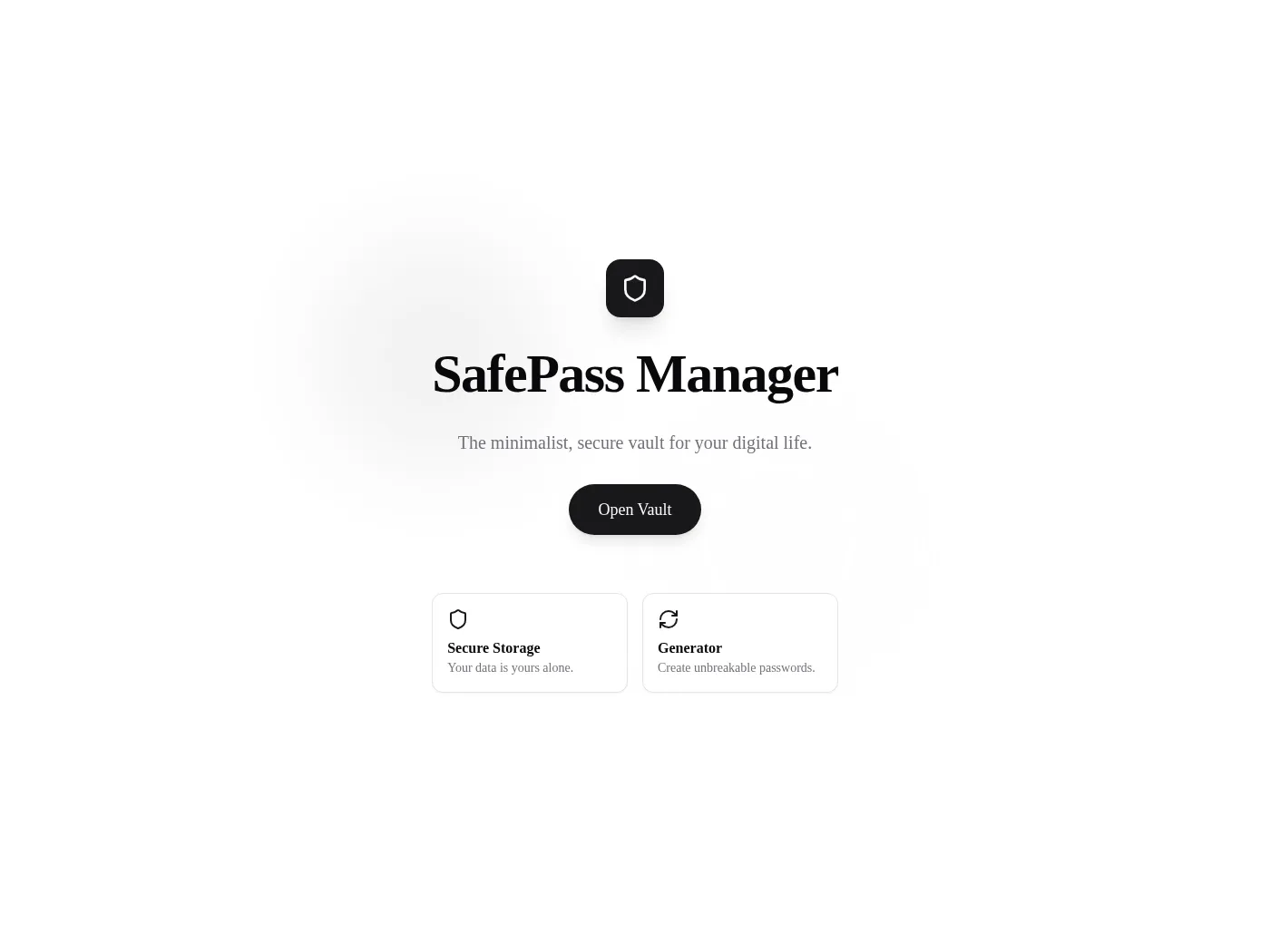 SafePass Manager