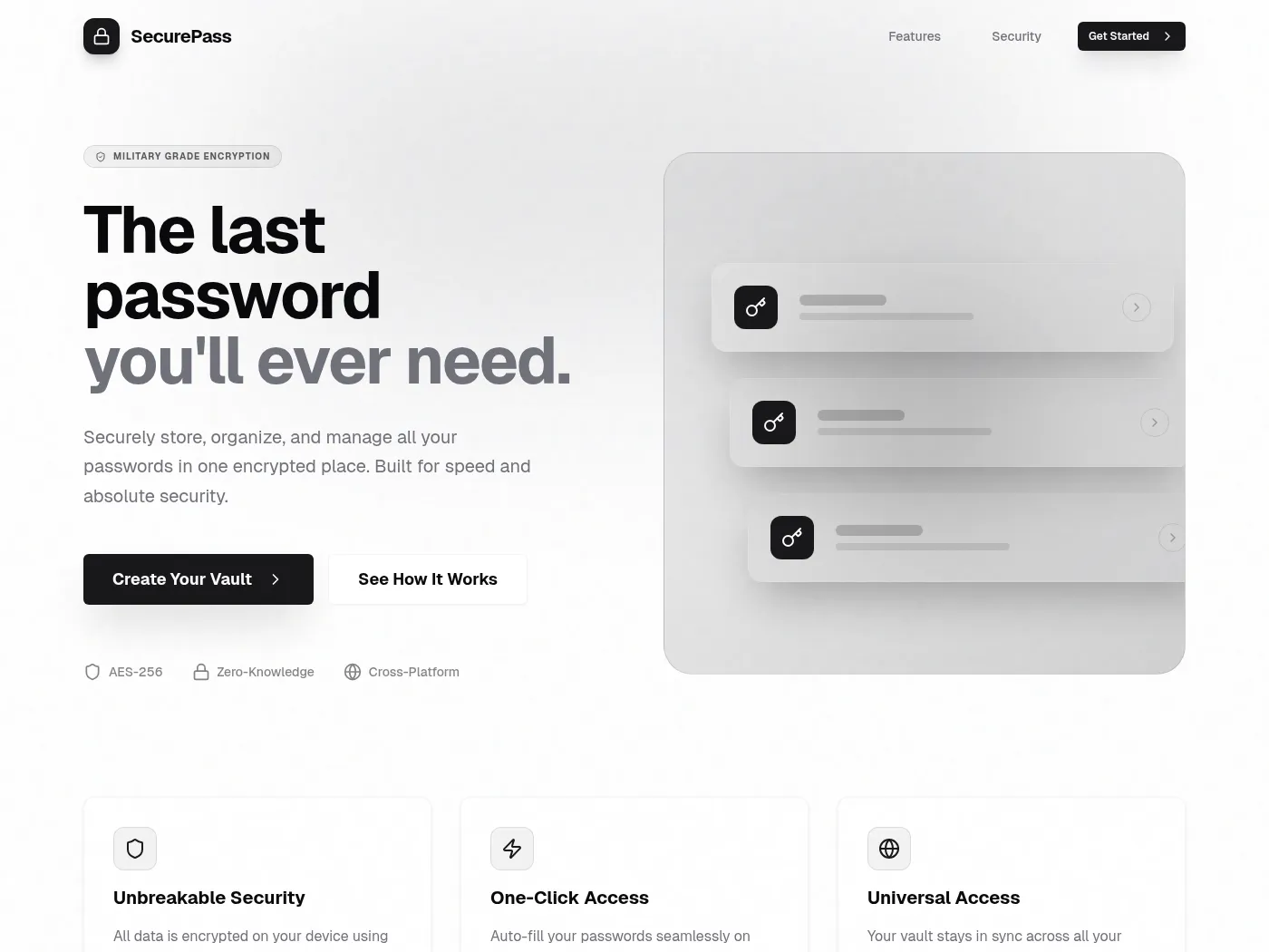 SecurePass Manager