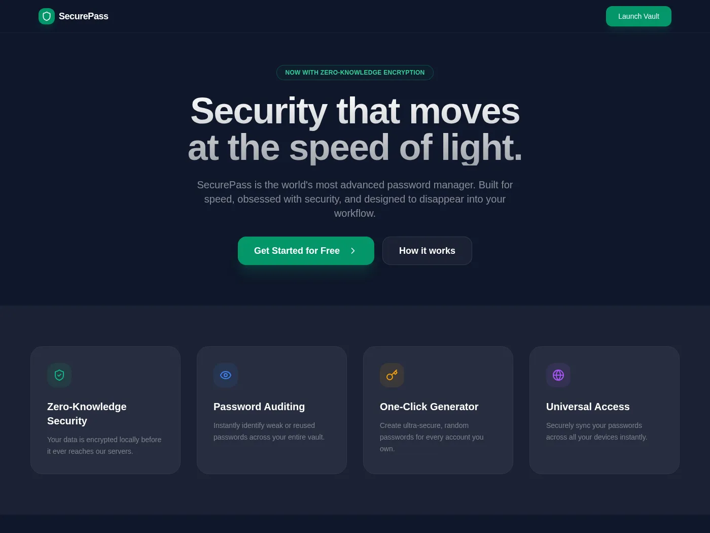 SecurePass Manager