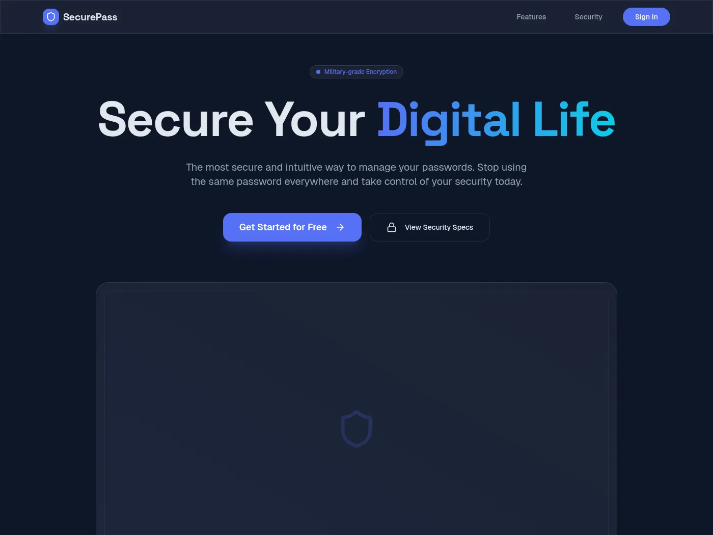 SecurePass Manager