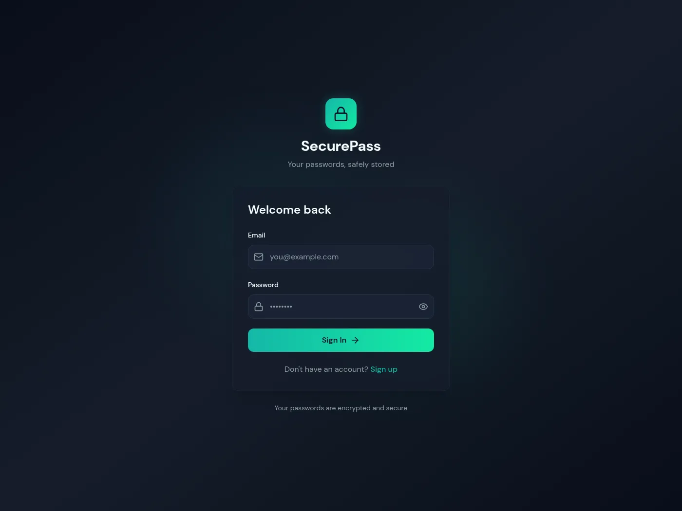 SecurePass Manager