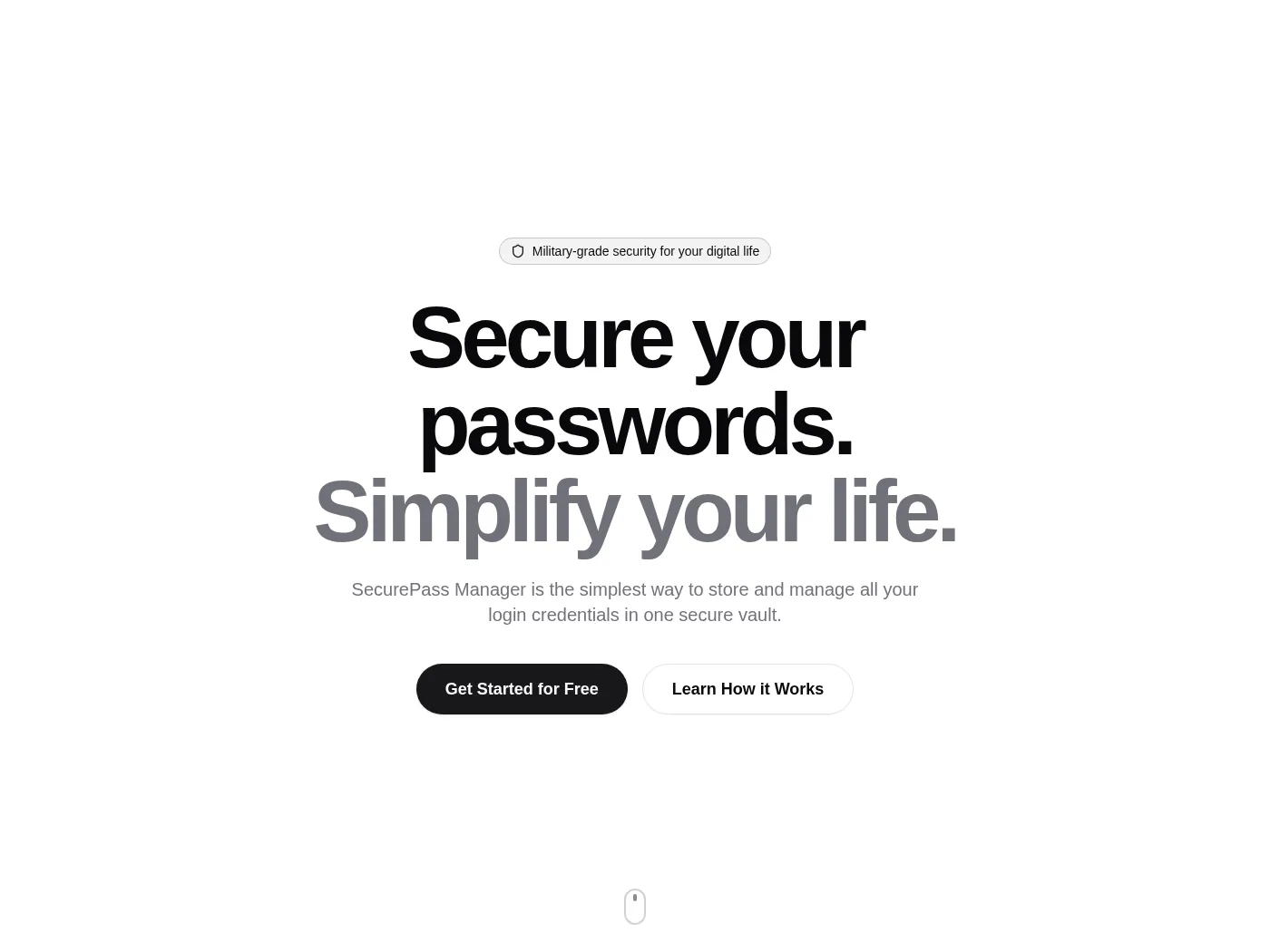 SecurePass Manager