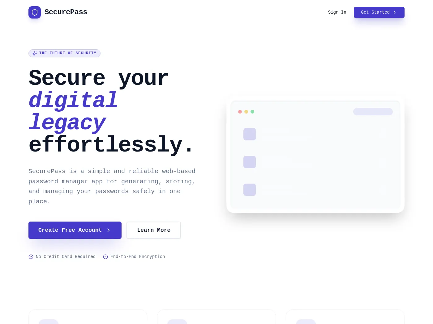 SecurePass Manager