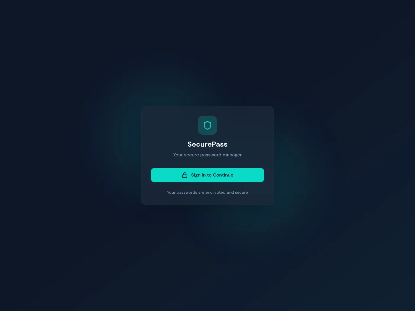 SecurePass Manager