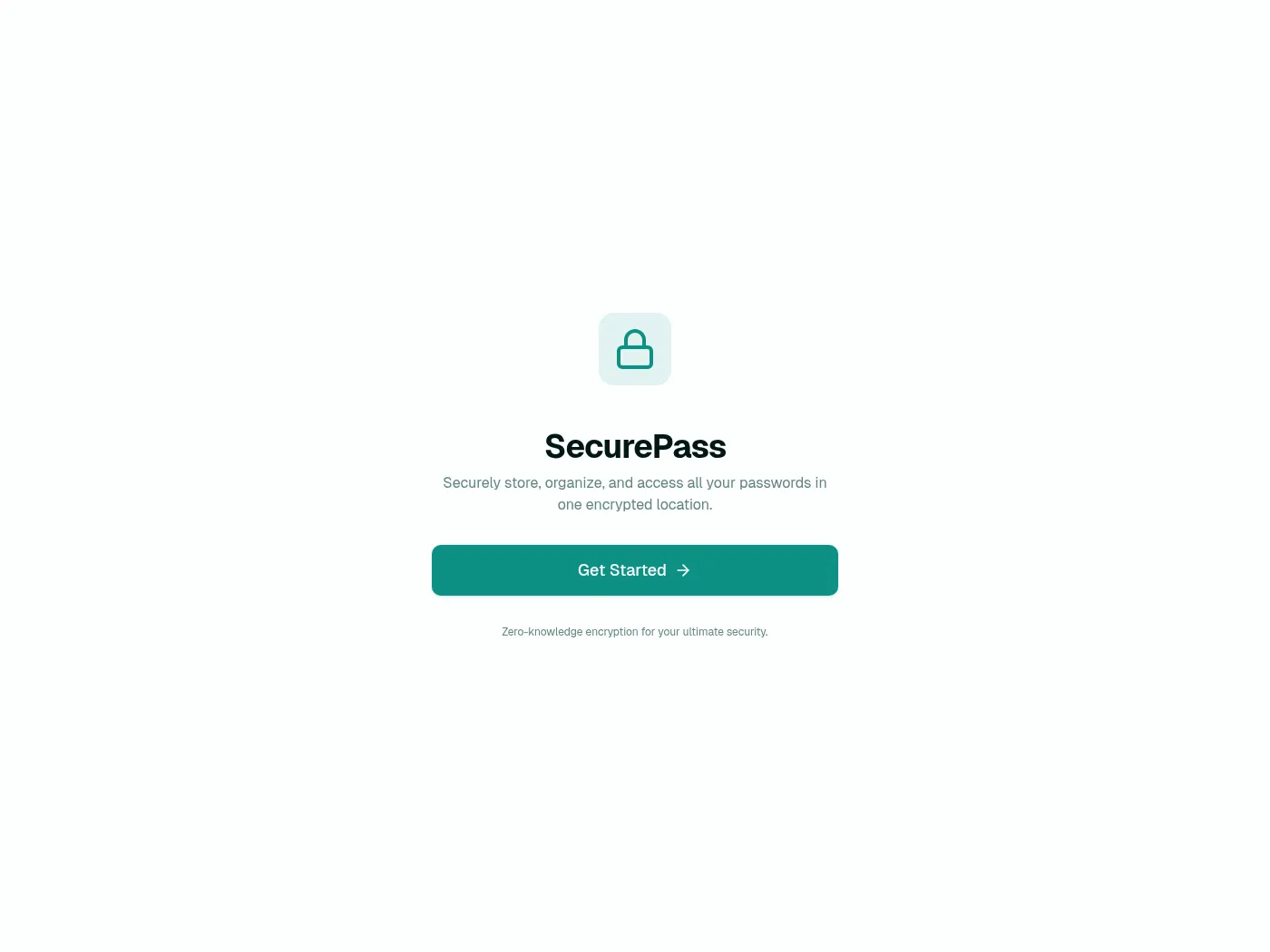 SecurePass Manager