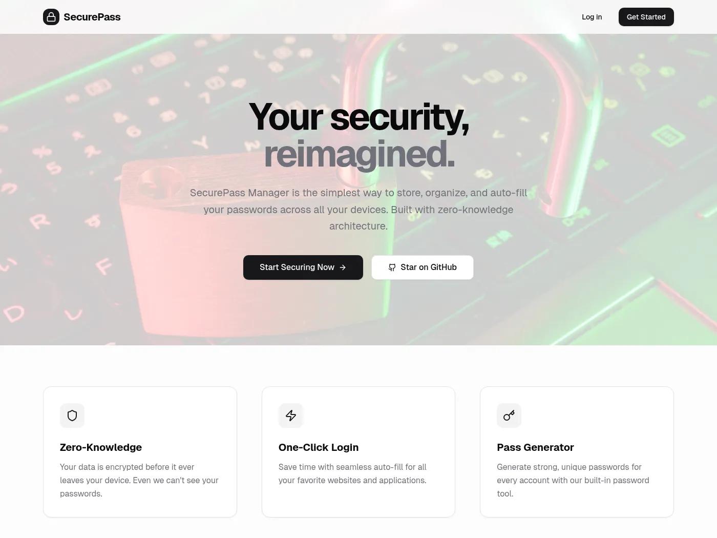 SecurePass Manager
