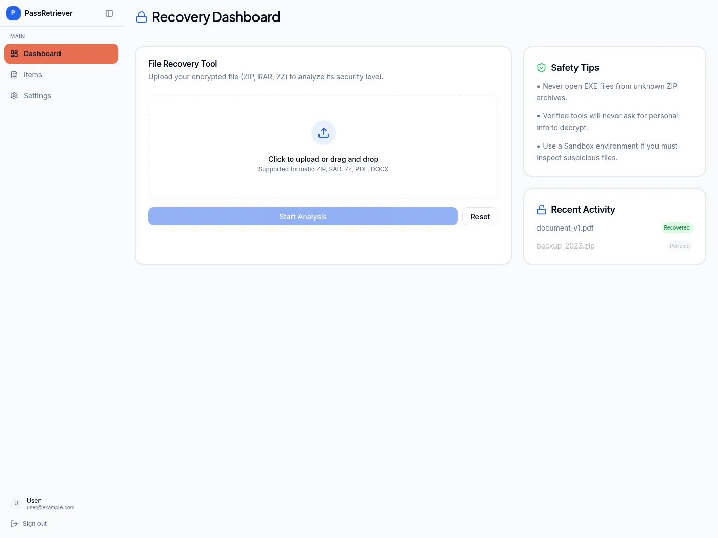 Password Retriever