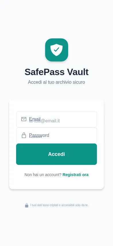 SafePass Vault