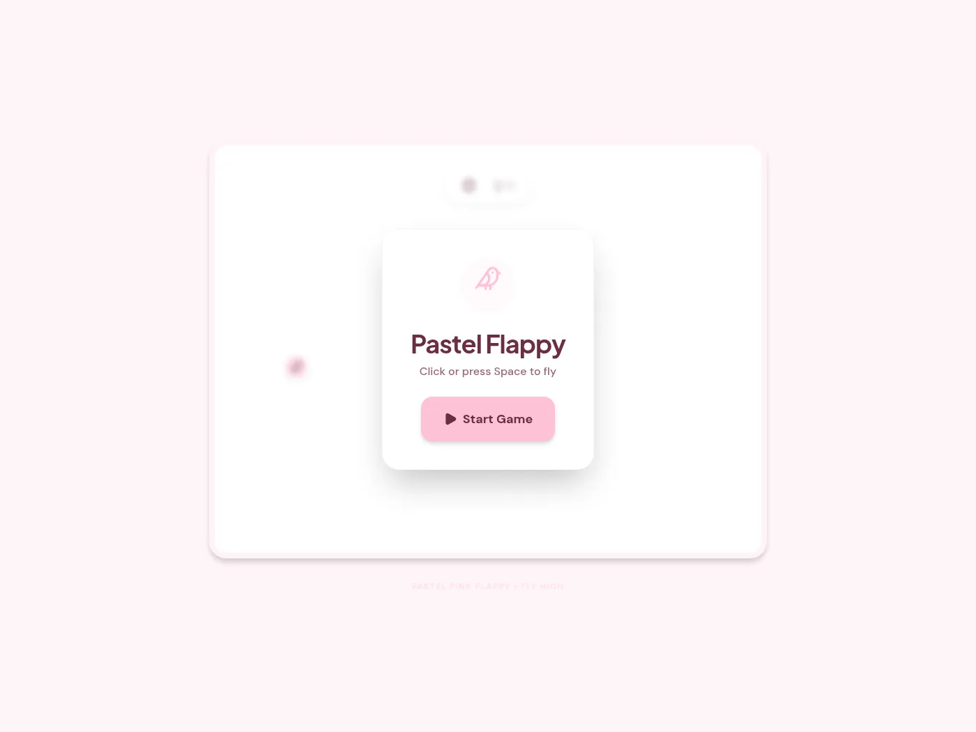 Pastel Pink Flappy