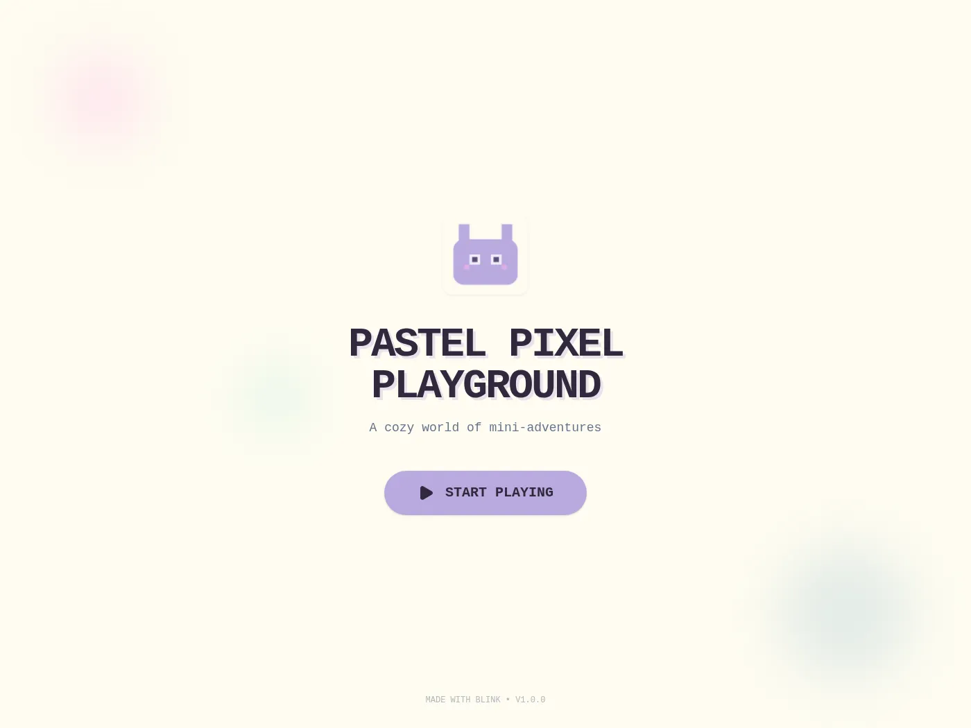 Pastel Pixel Arcade