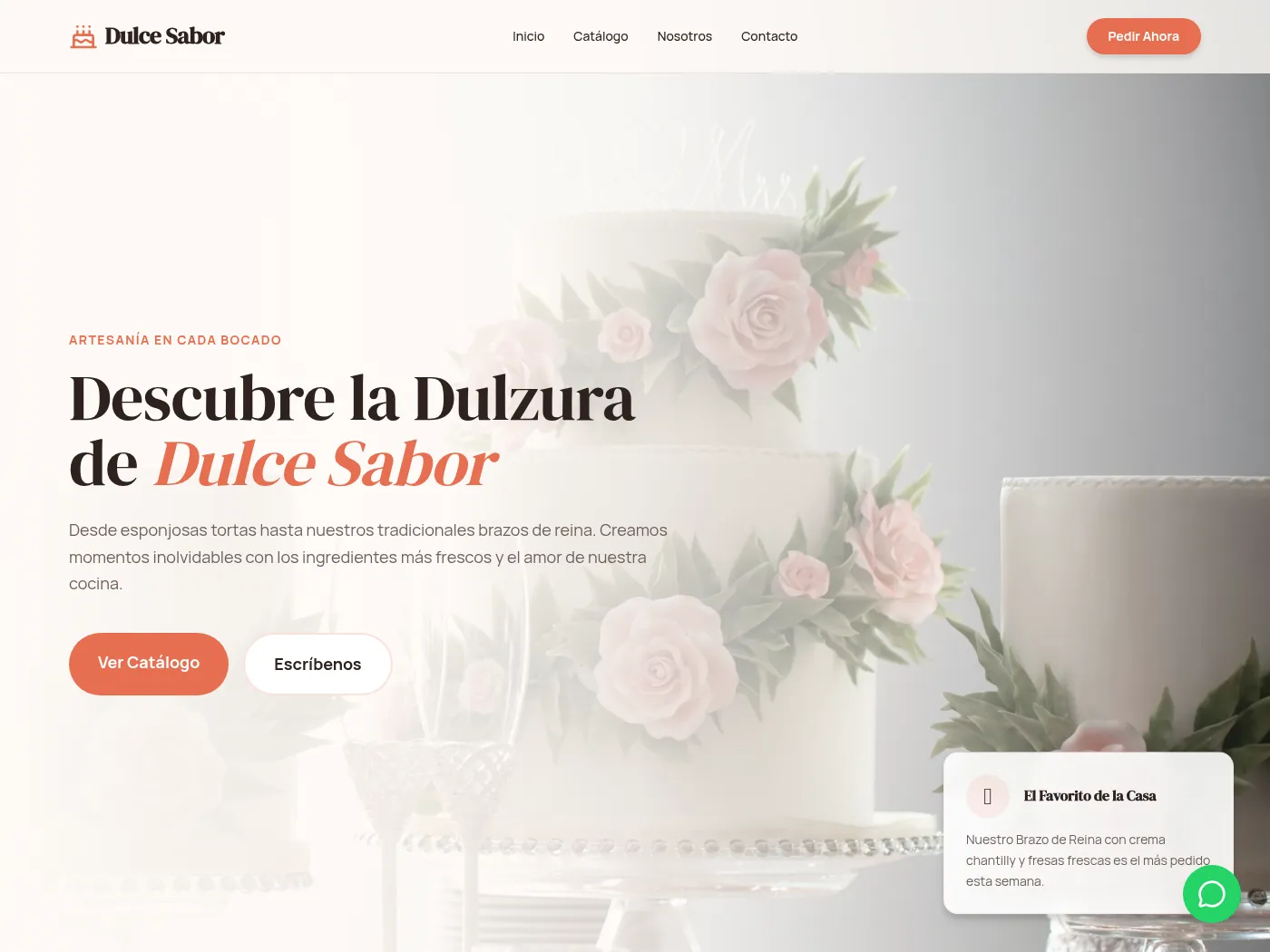 Pastelería Dulce Sabor