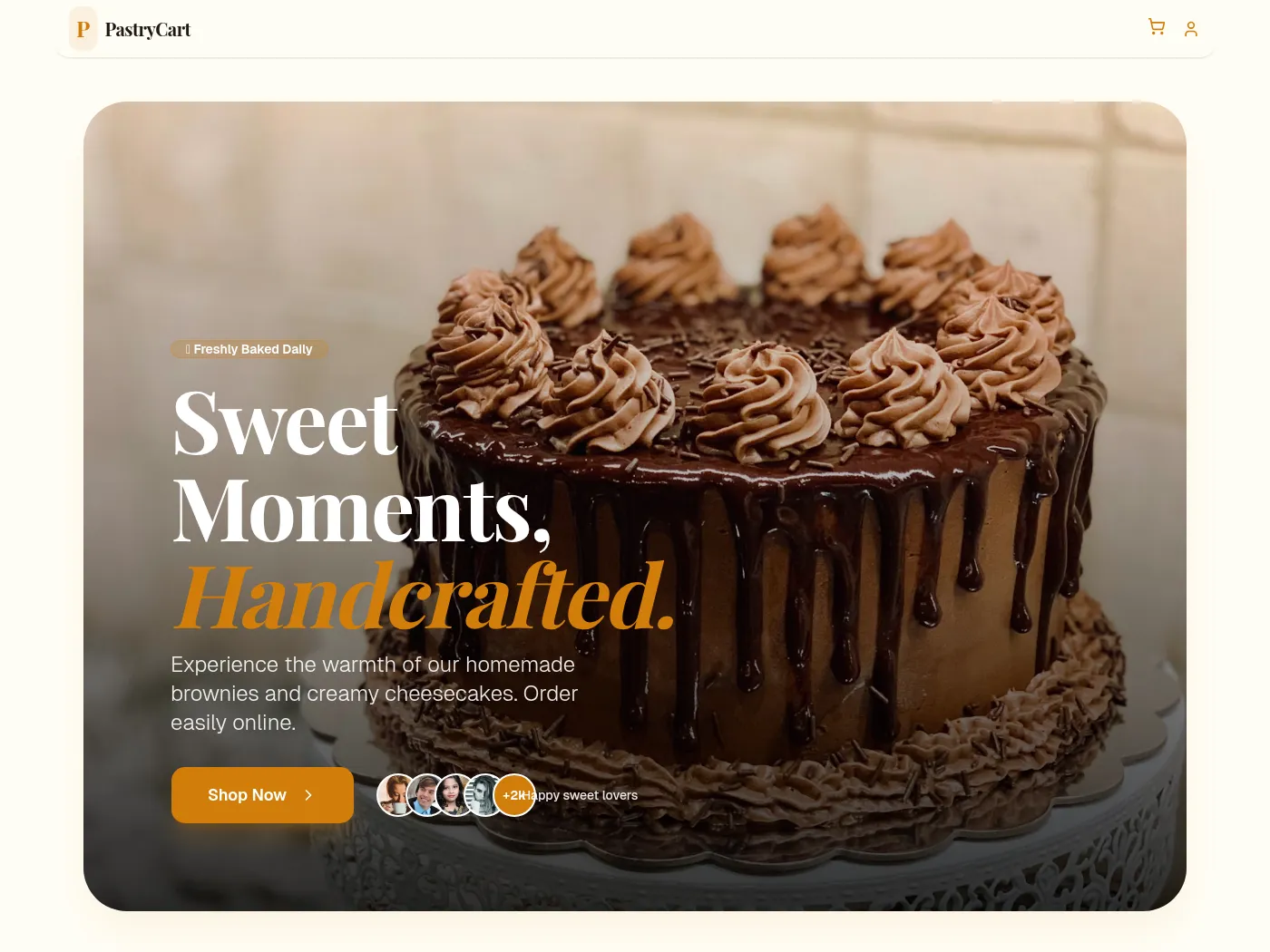 PastryCart Shop