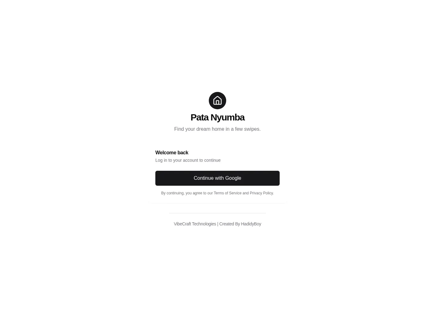 Pata Nyumba Real Estate Feed