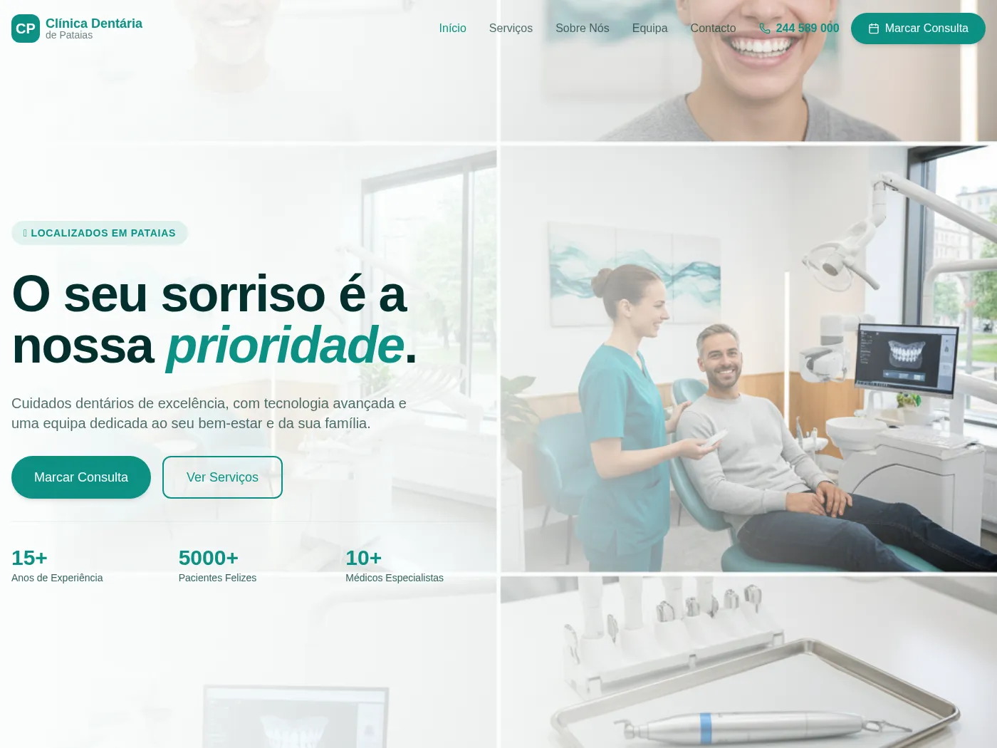 Pataias Dental Clinic Site