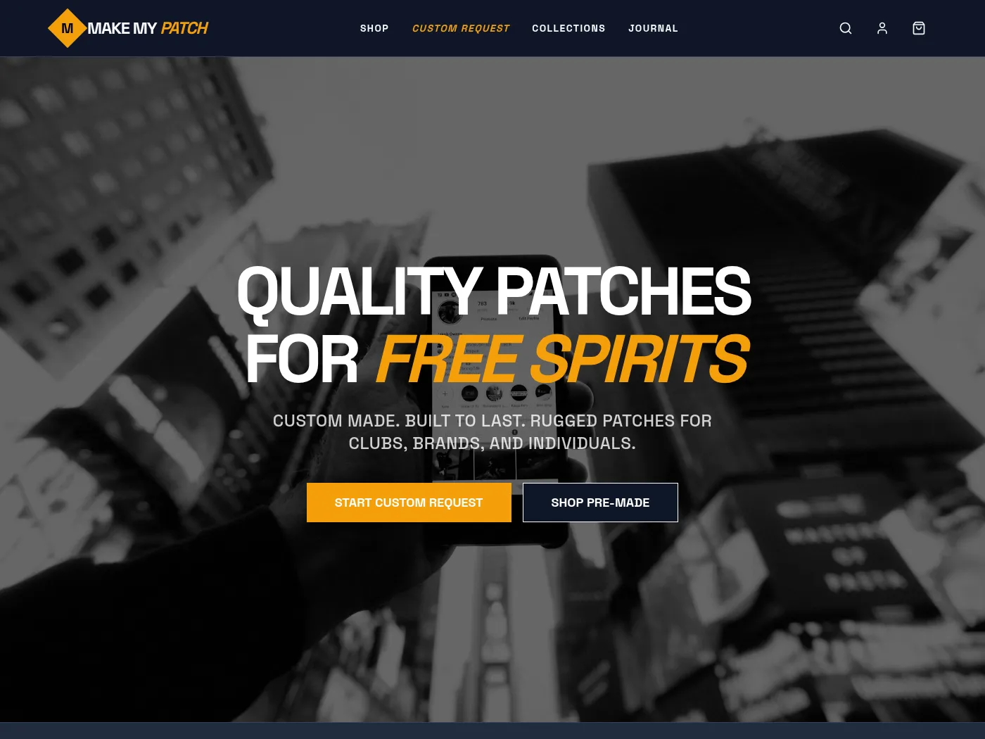 Patch Maker Webshop