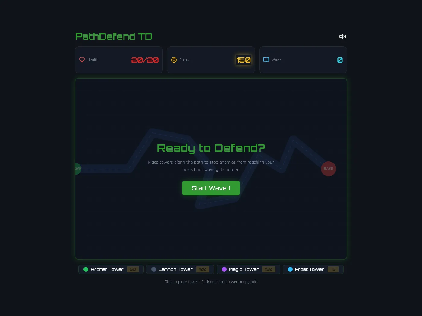 PathDefend TD